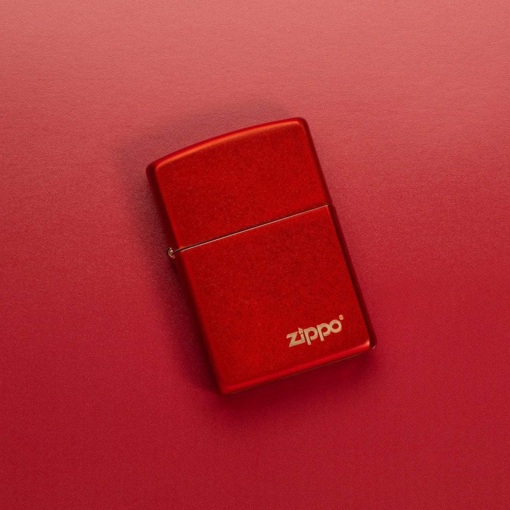 Classic Metallic Red Zippo Logo - 49475ZL – GC Shop Egypt