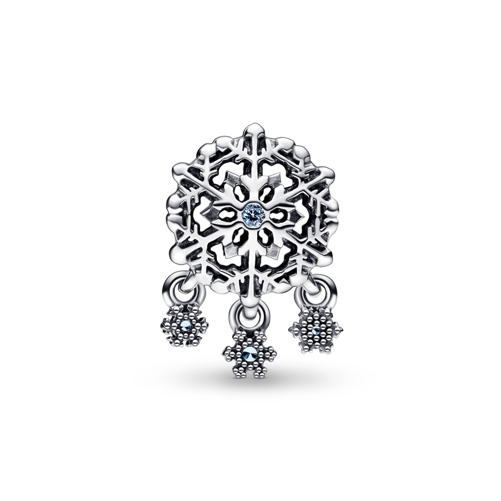 Pandora Icy Snowflake Drop Charm - 792367C01 – GC Shop Egypt